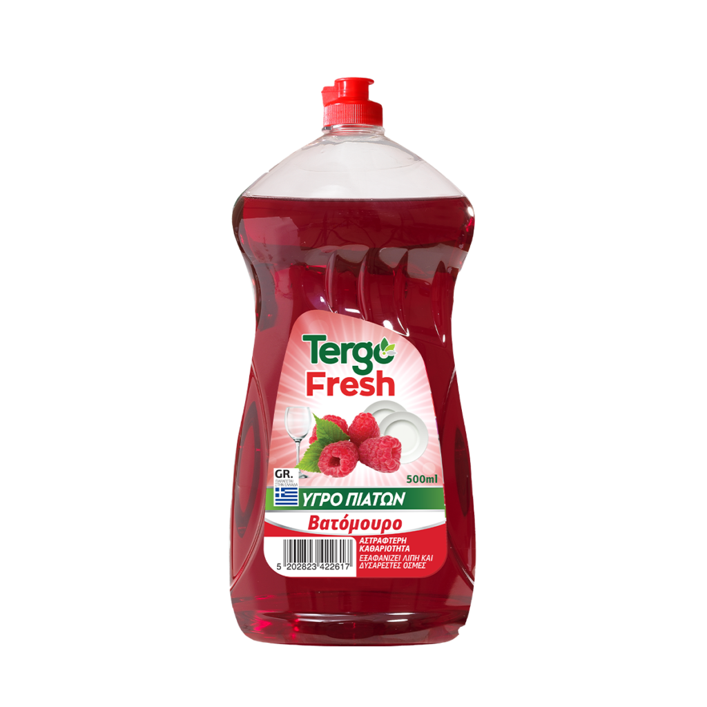 Tergo Fresh Υγρό Πιάτων Βατόμουρο | Horeca - Χονδρική Εshop