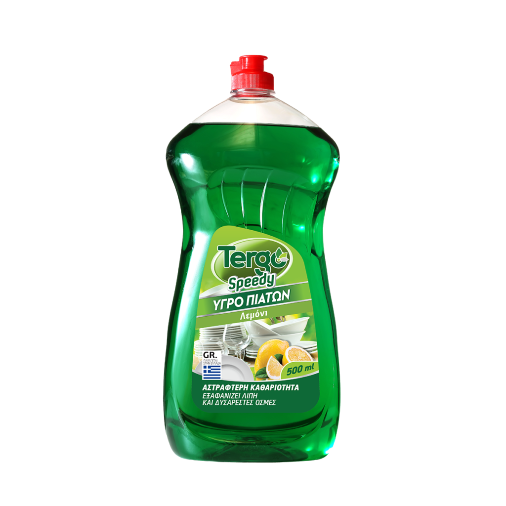 Tergo Speedy Υγρό Πιάτων Λεμόνι | Horeca - Χονδρική Εshop